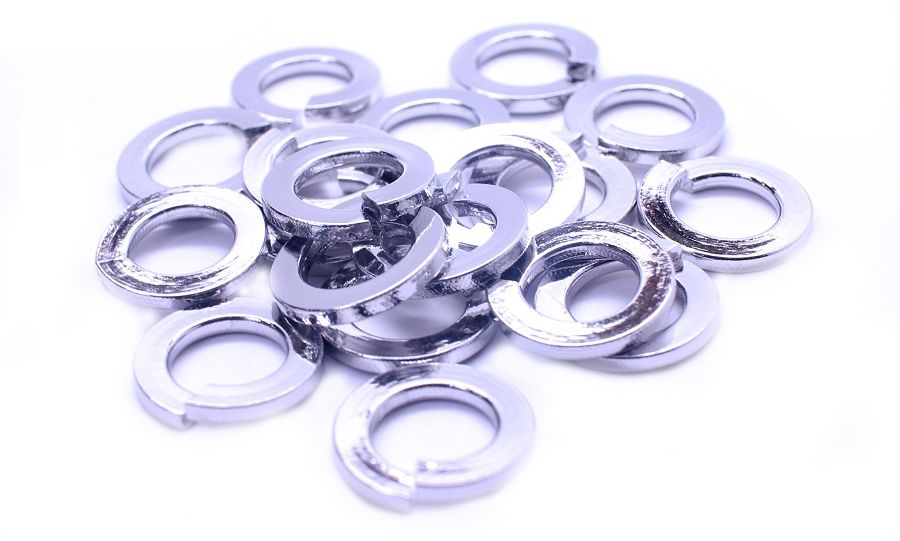 INCH AND NUMBERED LOCK WASHER, SPLIT WASHER 316 STAINLESS STEEL ...